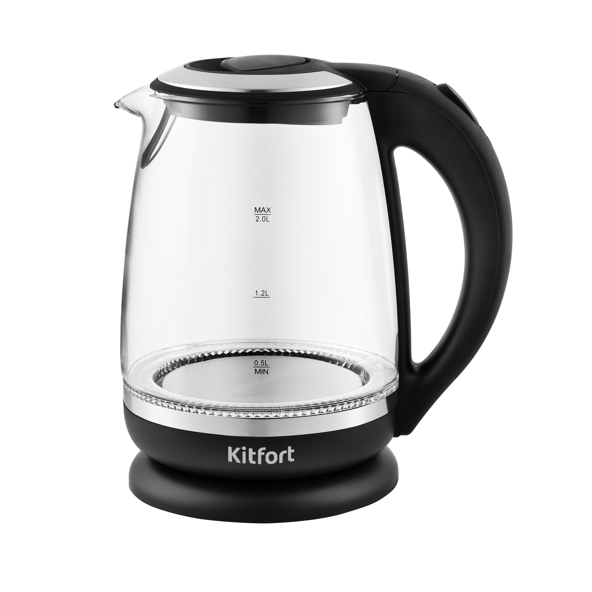 Чайник электрический Kitfort KT-655 2 л Black