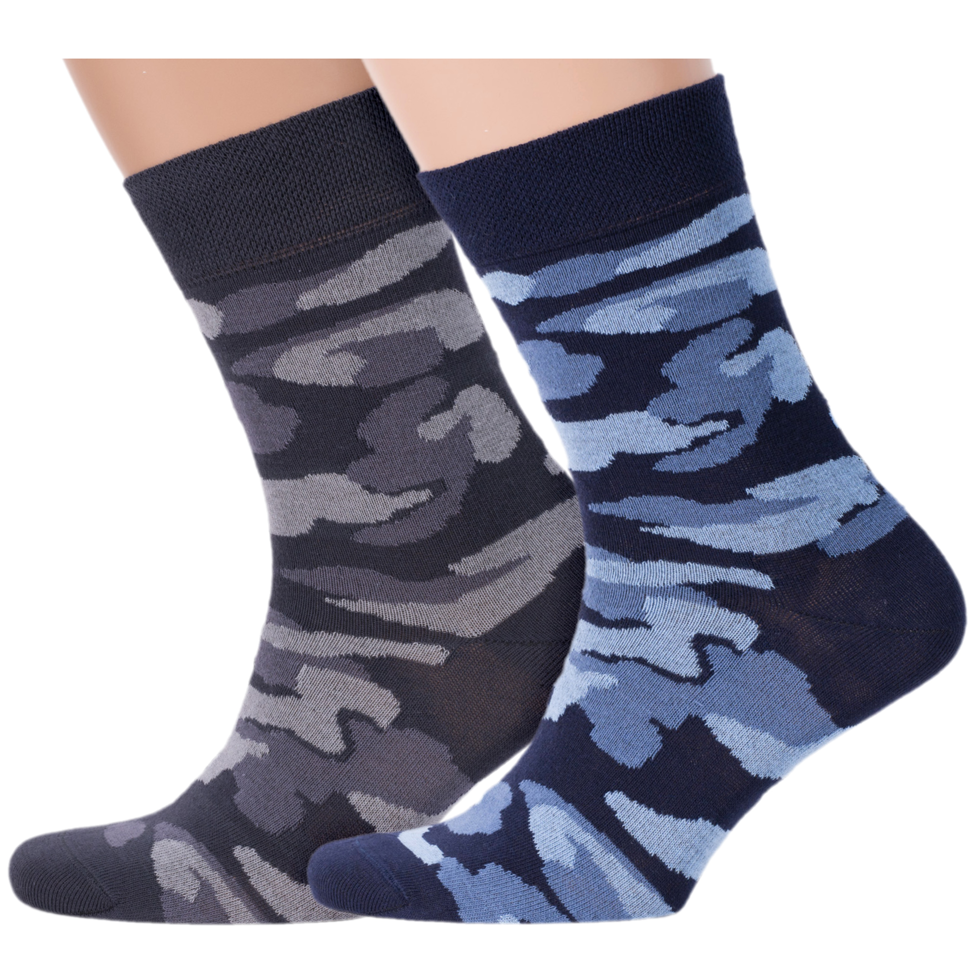 Комплект носков мужских Брестский чулочный комбинат 2-16С2126 синих; серых 29