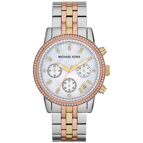 Наручные часы женские Michael Kors MK5650 золотистые/серебристые