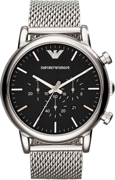 Наручные часы мужские Emporio Armani AR1808 серебристые
