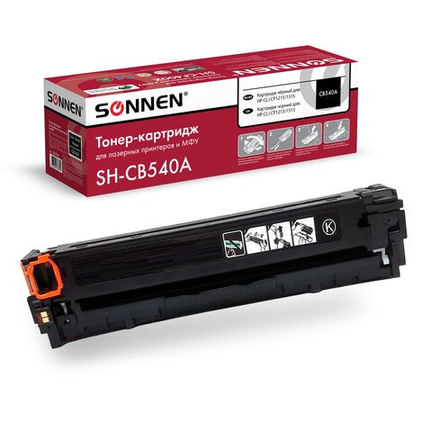 Картридж для лазерного принтера Sonnen 363954 black, совместимый