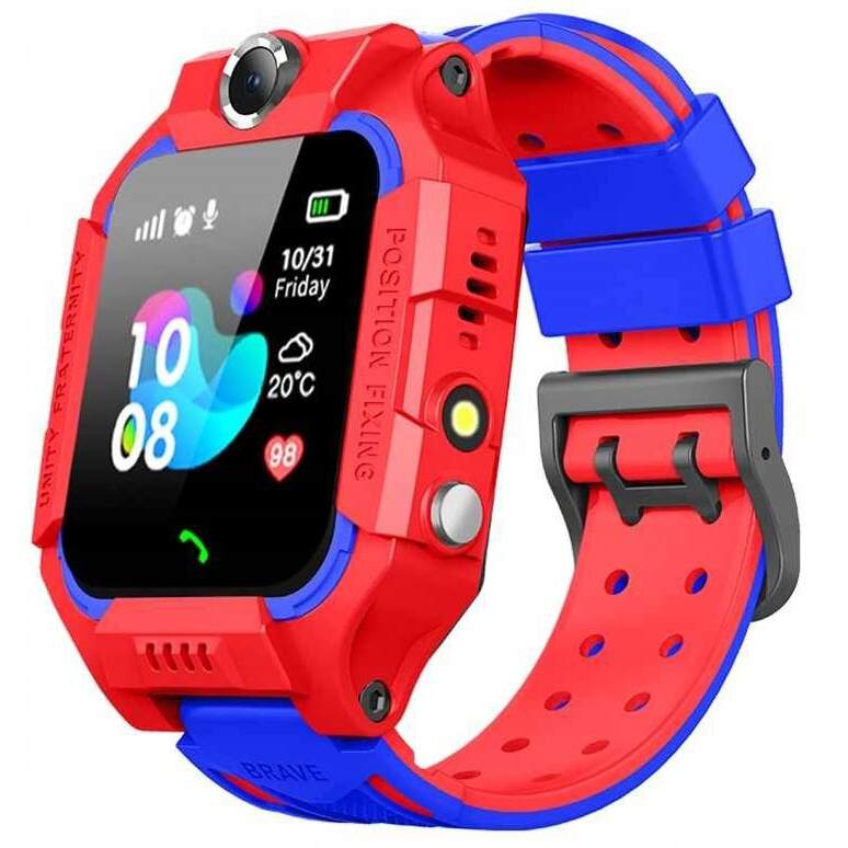 Детские смарт-часы MarconShop Smart baby watch Z6 красные