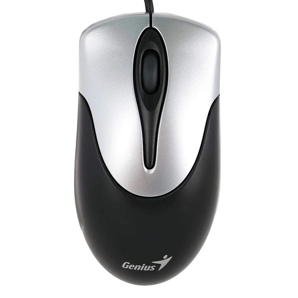 Проводная мышь Genius NetScroll 100 V2 черный, белый