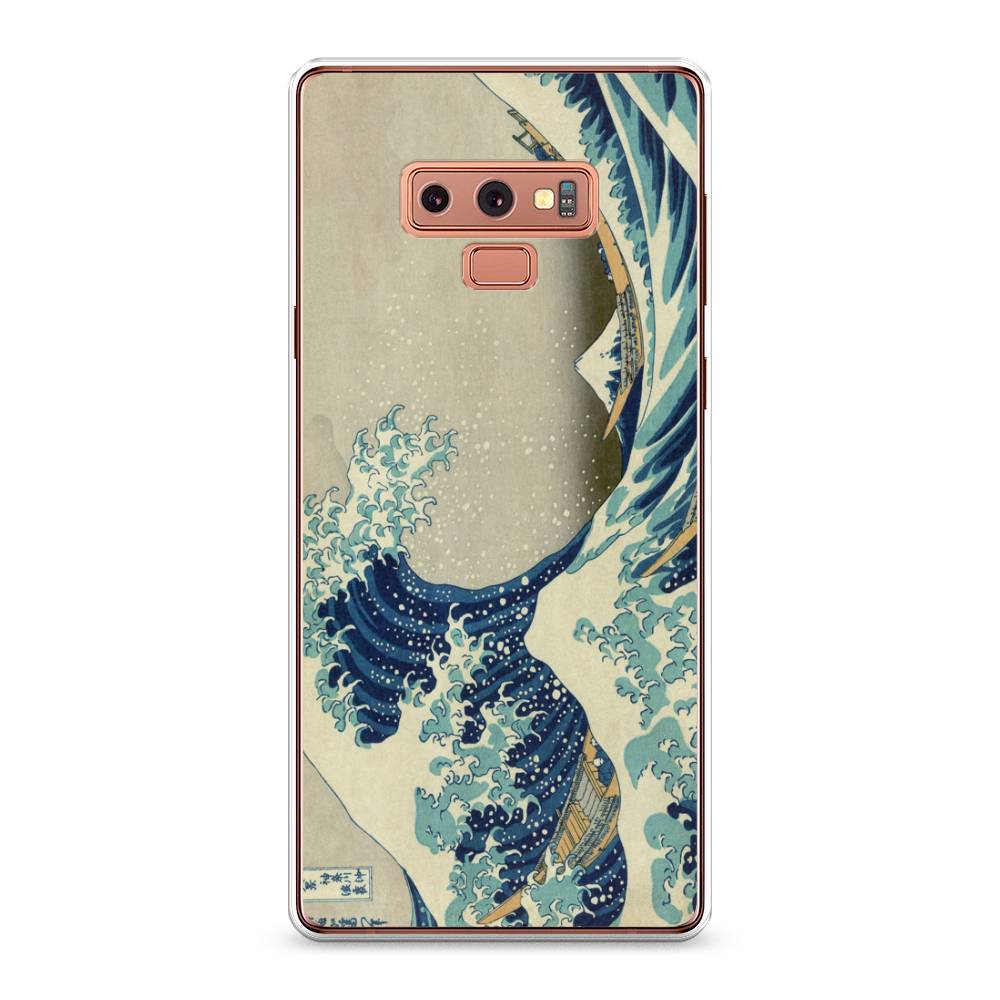 Чехол Awog  на Samsung Galaxy Note 9 "Большая волна в Канагаве"