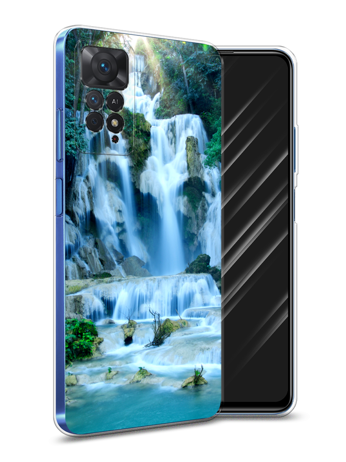 Чехол Awog на Xiaomi Redmi Note 11 Pro/11 Pro 5G/11E Pro "Водопад 8"
