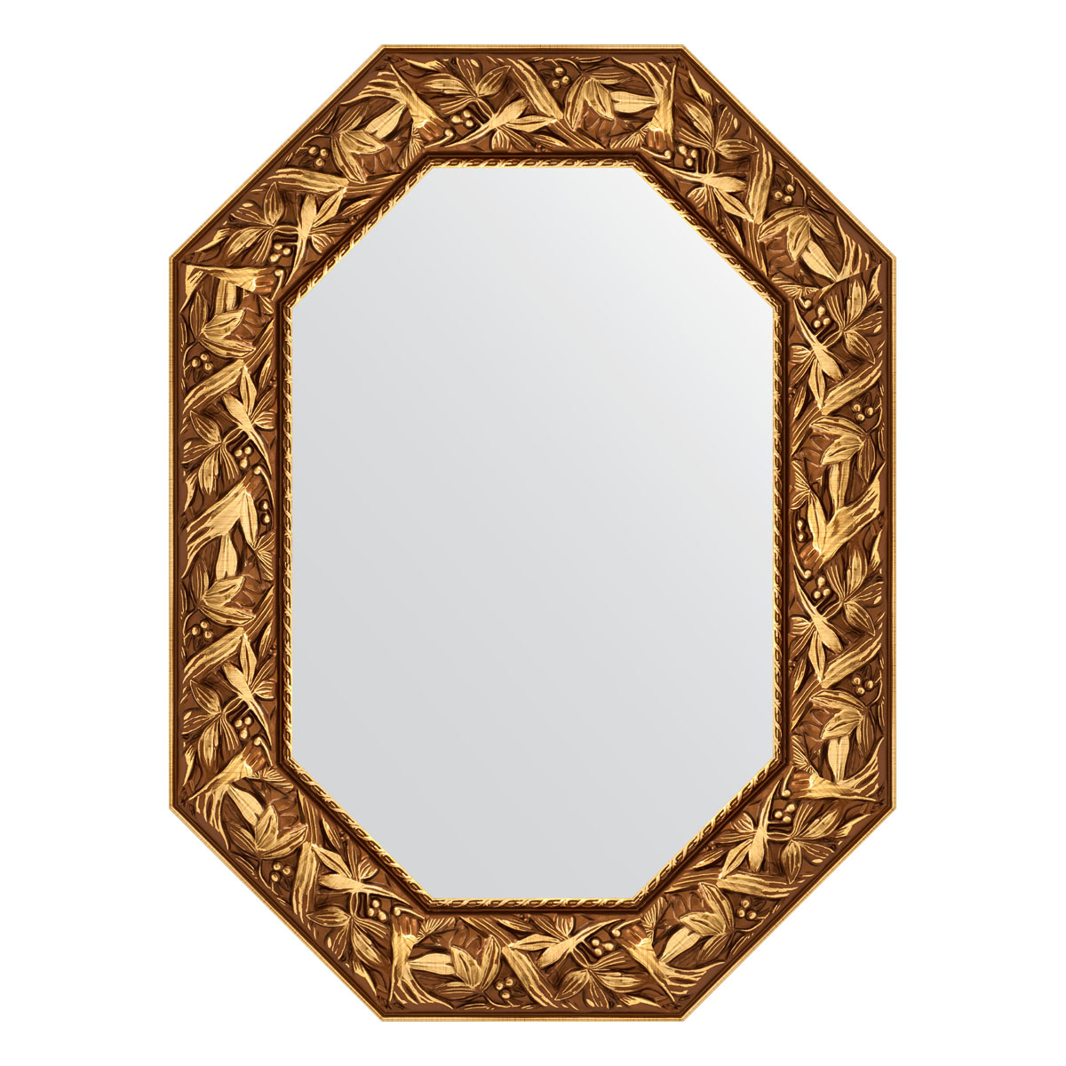 Зеркало в раме 58x78см Evoform BY 7221 византия золото