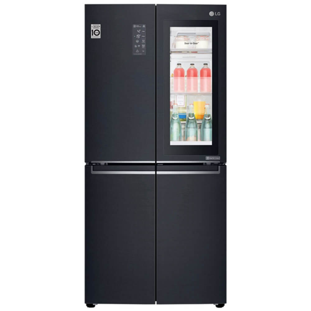 Холодильник LG InstaView GC-Q22FTBKL черный