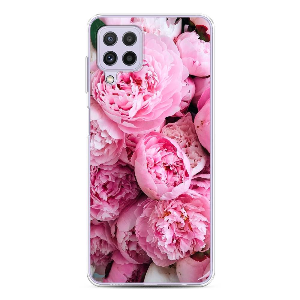 Чехол на Samsung Galaxy A22/M22/M32 "Розовые пионы"