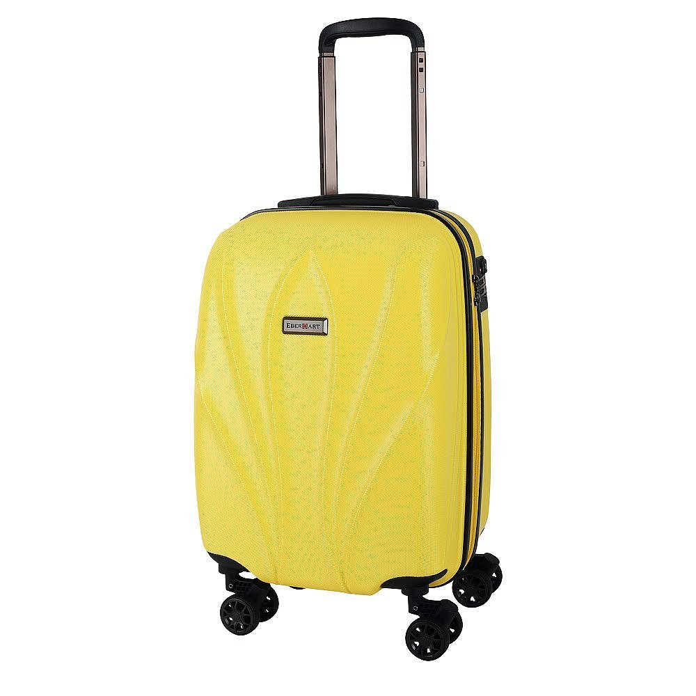 Чемодан женский Eberhart Lotus Yellow, 55х34х24 см