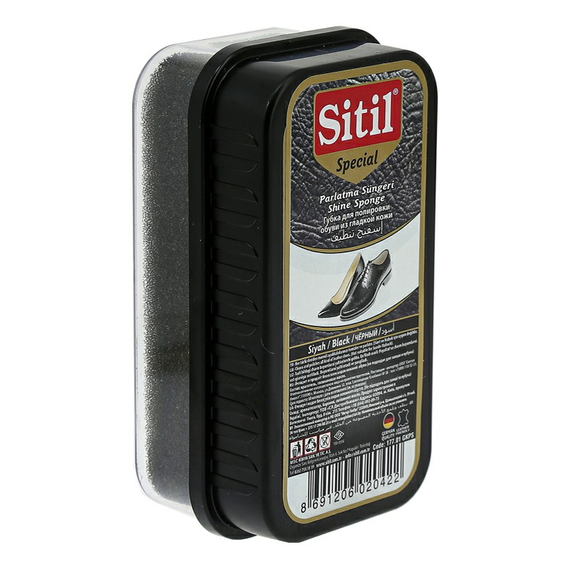 Губка для обуви Sitil для полировки гладкой кожи