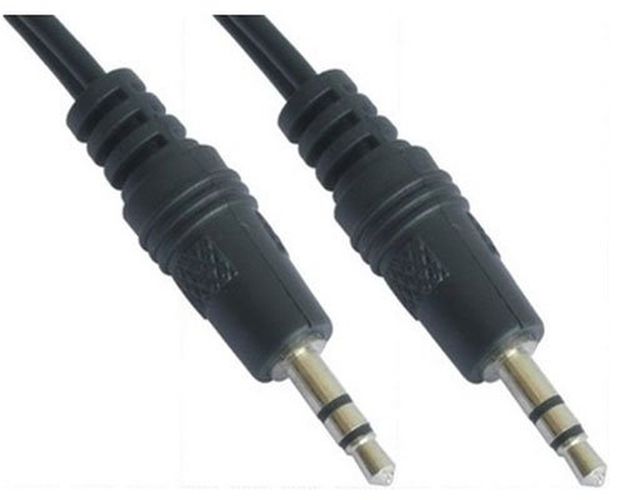 Кабель AUX 5bites AC35J-050M 3.5 Jack/M - 3.5 Jack/M 5m Black