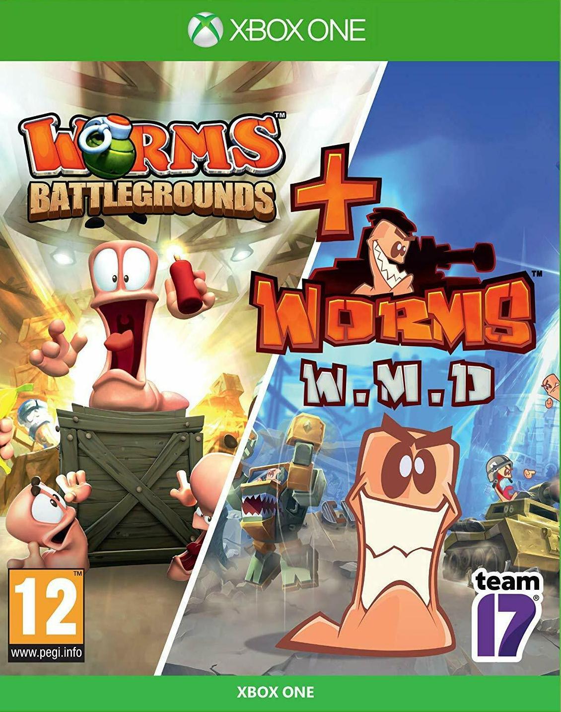 Игра Worms Battlegrounds + Worms WMD (Xbox One)
