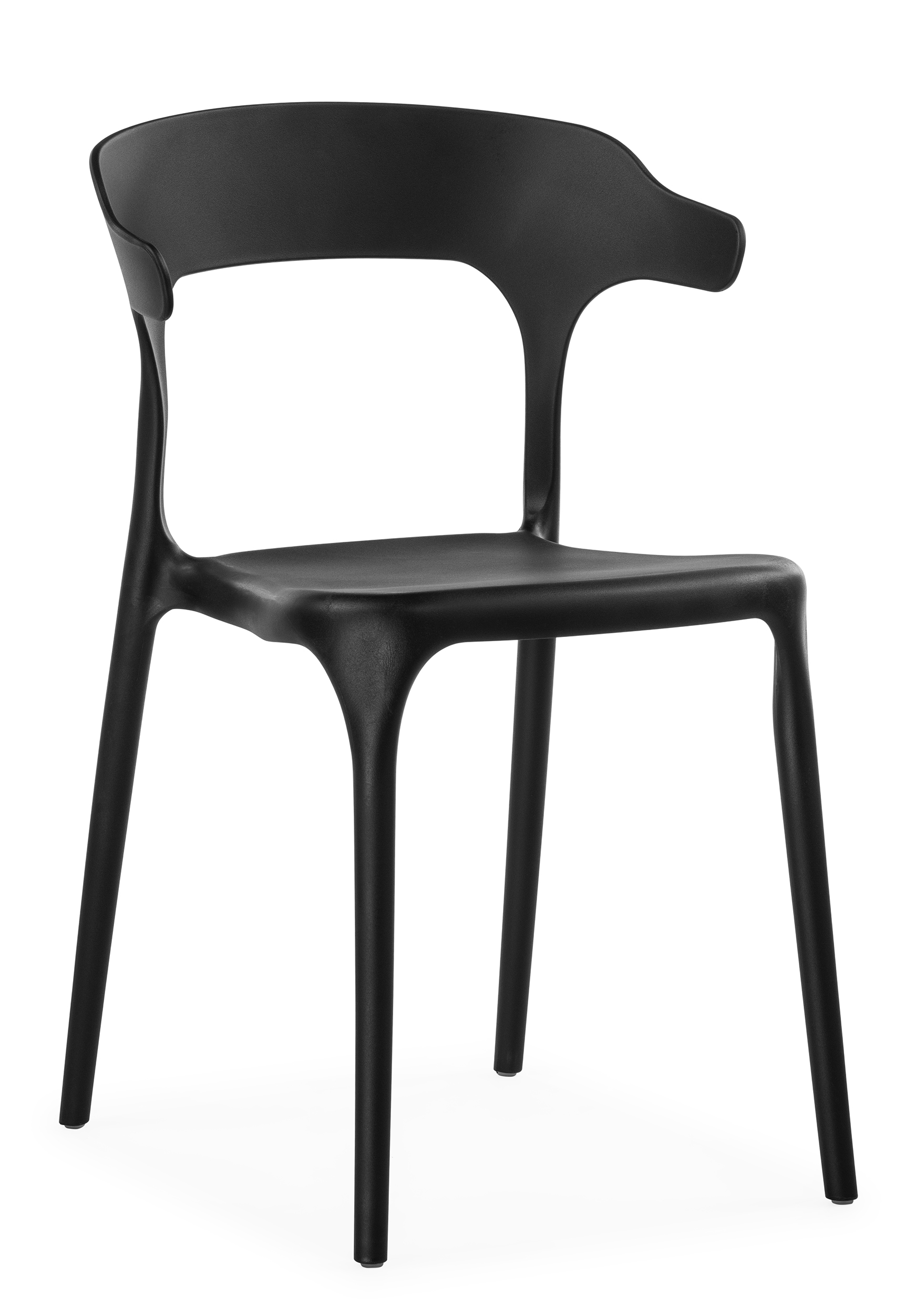 Пластиковый стул Woodville Vite black
