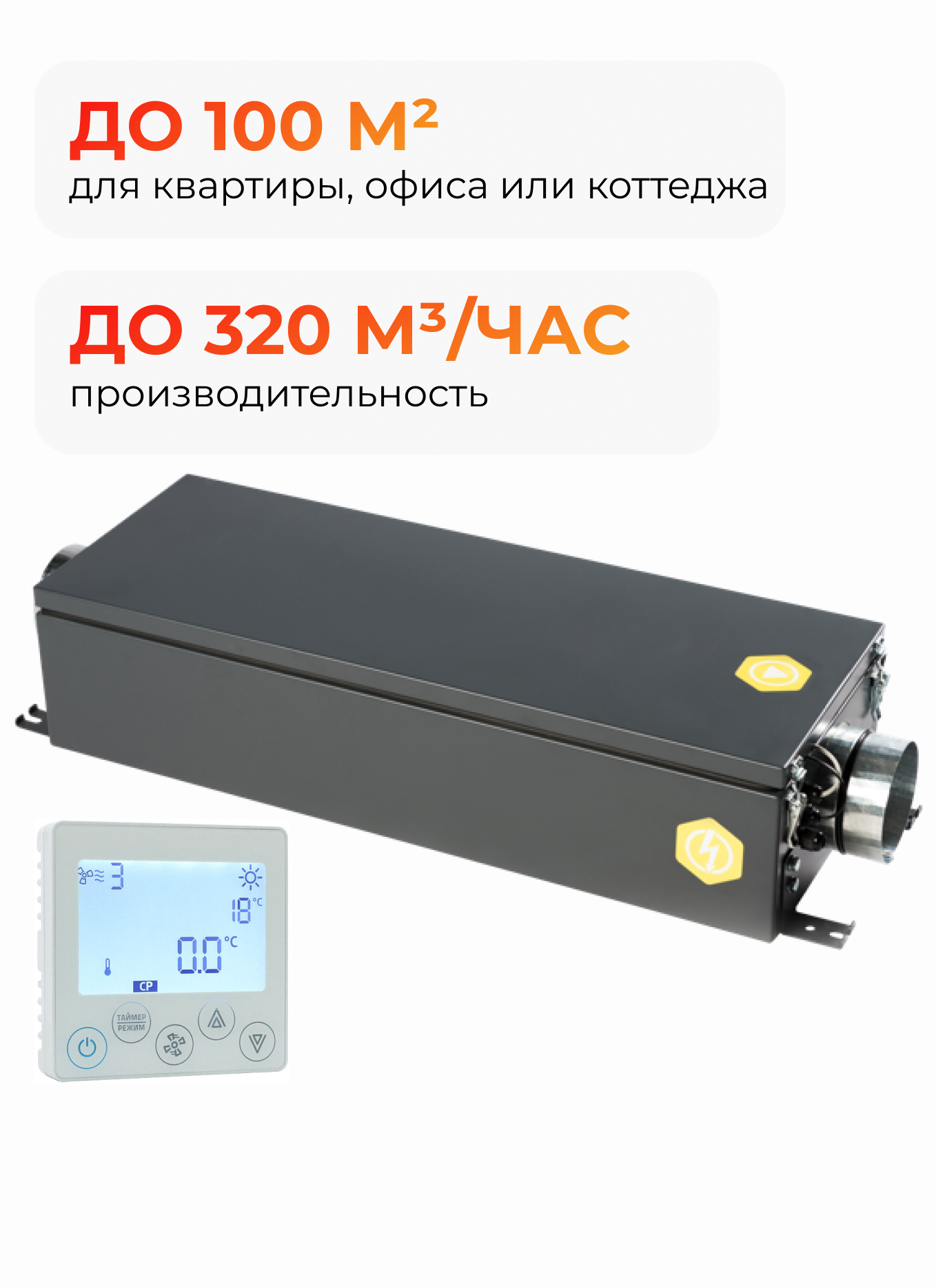 Вентиляционная установка Minibox E-300 PREMIUM Zentec