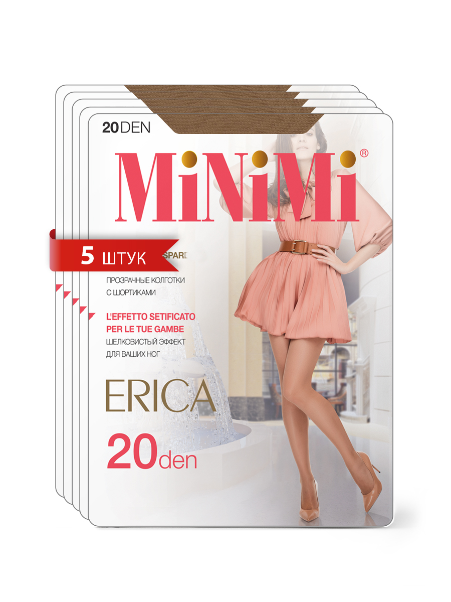 Комплект колготок Minimi Basic ERICA 20 caramello 2