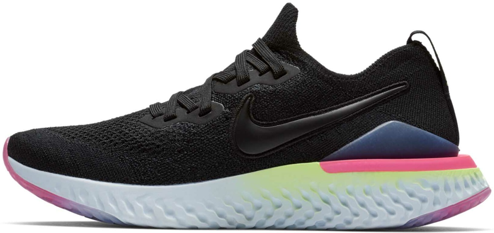 Кроссовки женские Nike W Epic React Flyknit 2 черные 7.5 US