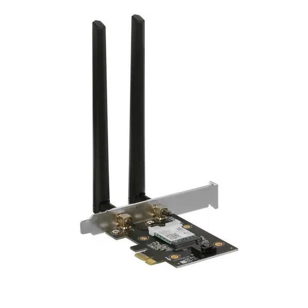 Wi-Fi роутер ASUS PCE-AX3000 черный (PCE-AX3000)