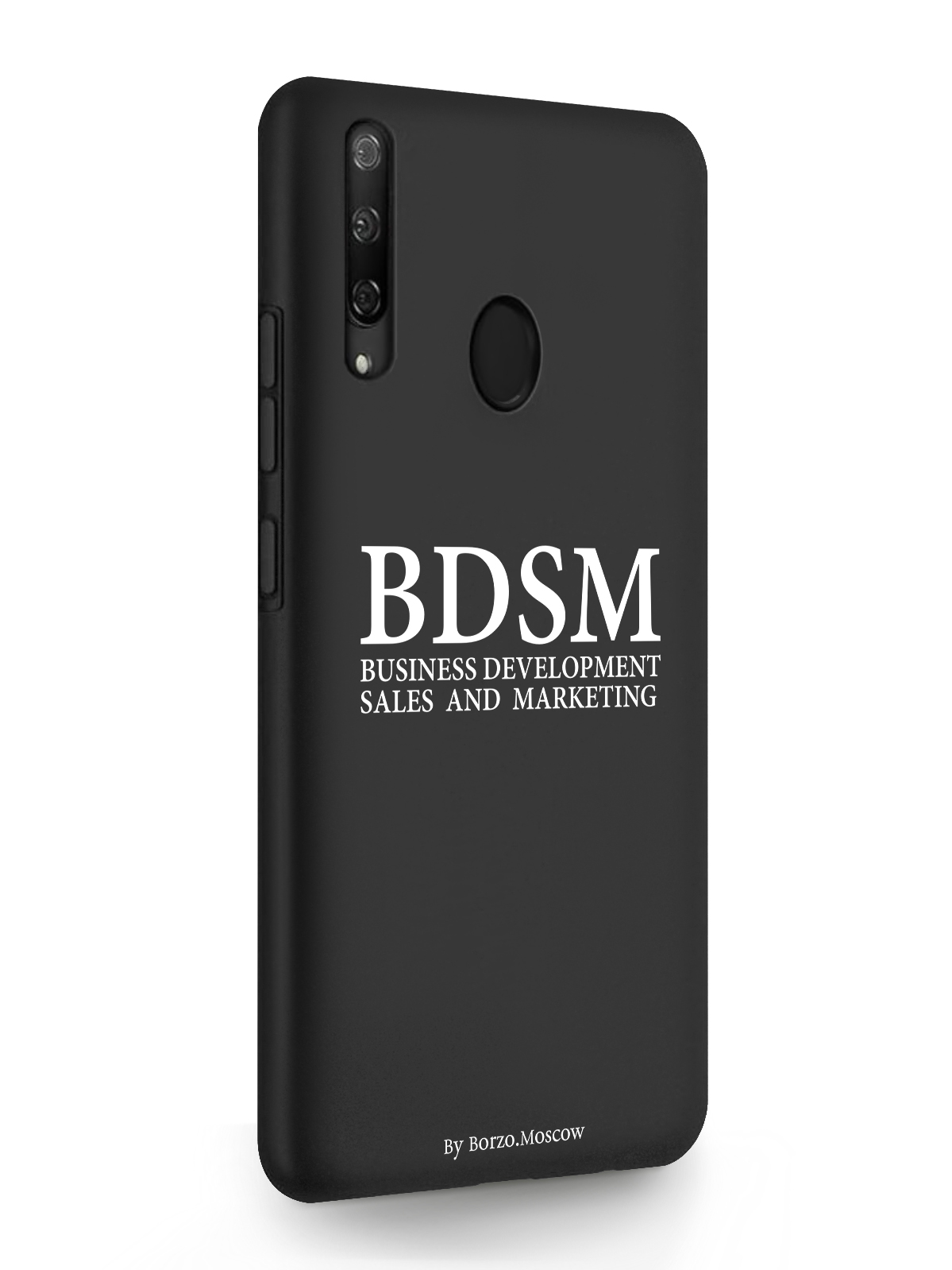 Чехол Borzo.Moscow Huawei P Smart Z BDSM (business development sales and marketing черный