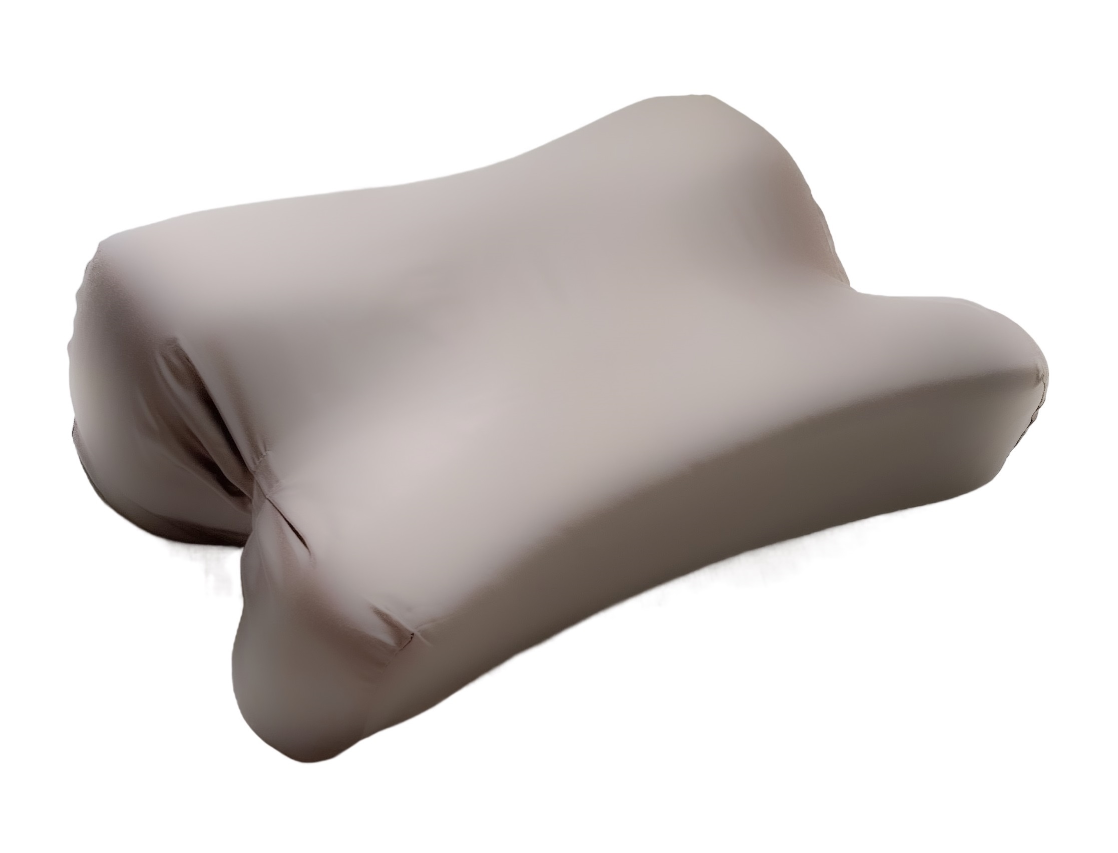 Ортопедическая подушка SkyDreams против морщин, высота 13 см, цвет мокко