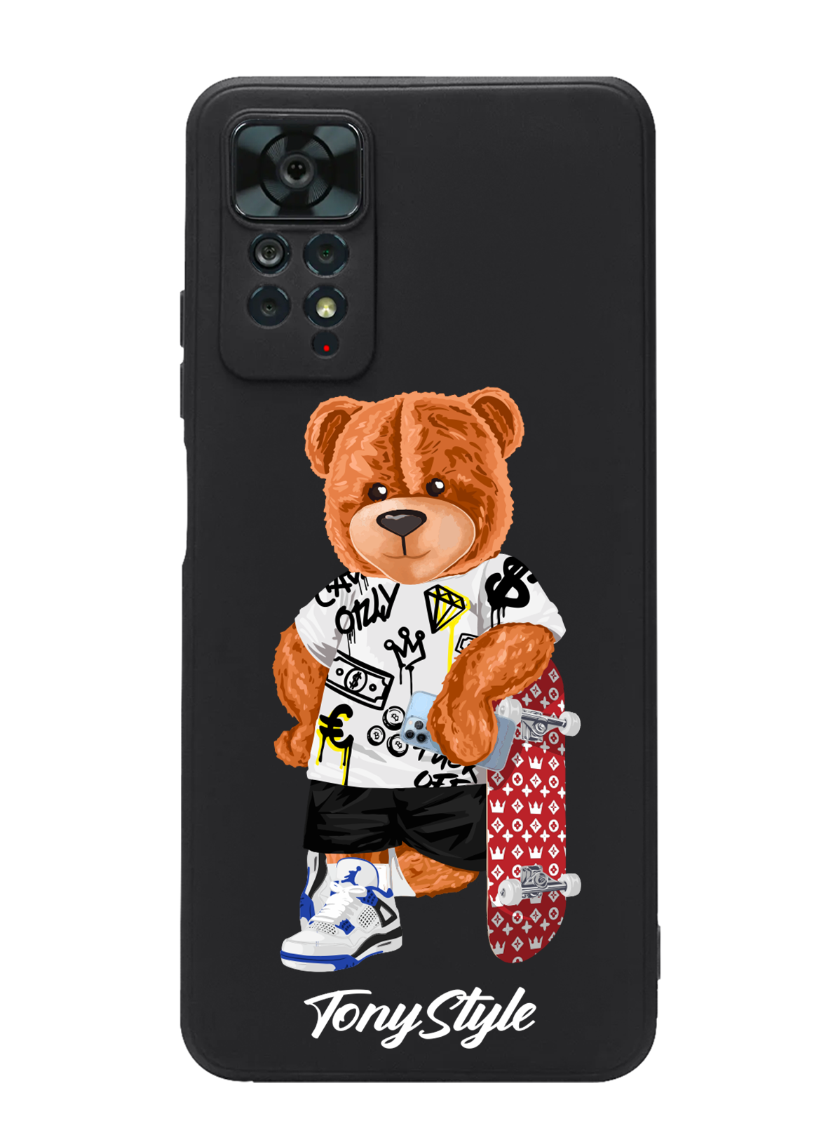 Чехол Tony Style Xiaomi Redmi Note 11 Pro 4G Tony Style со скейтом