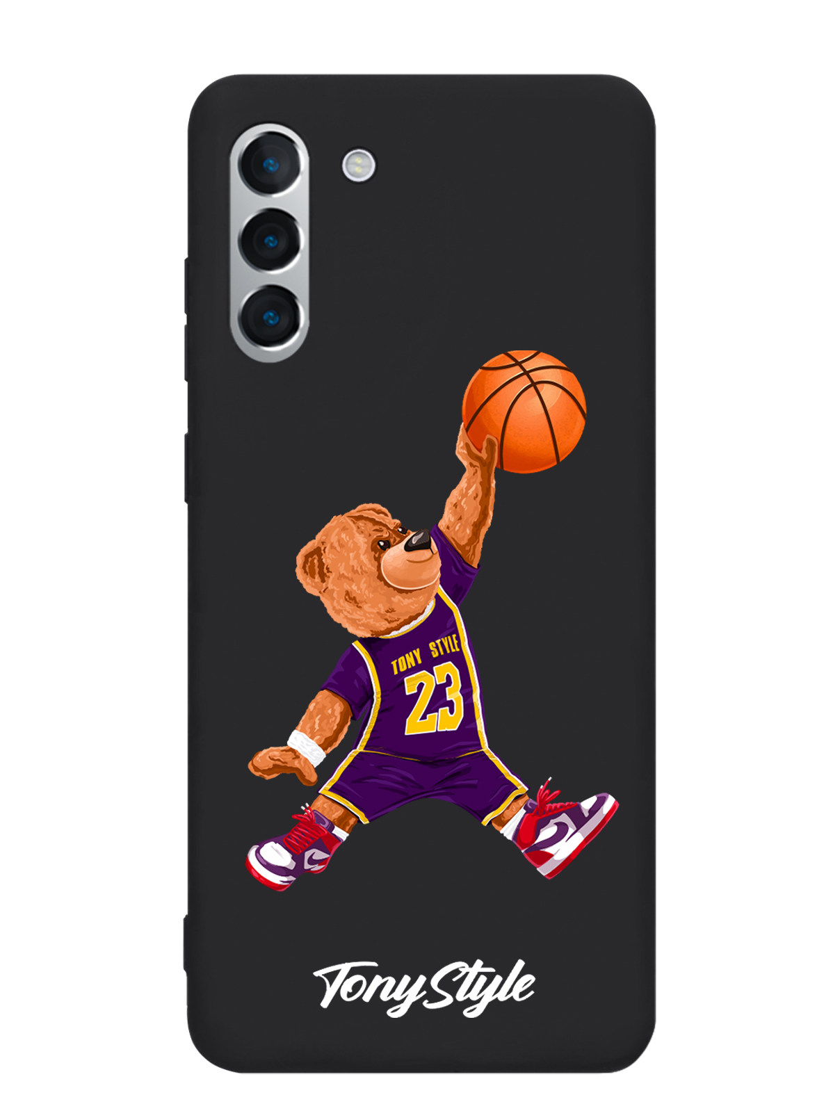 Чехол Tony Style Samsung Galaxy S21 Plus Tony Style баскетболист с мячом