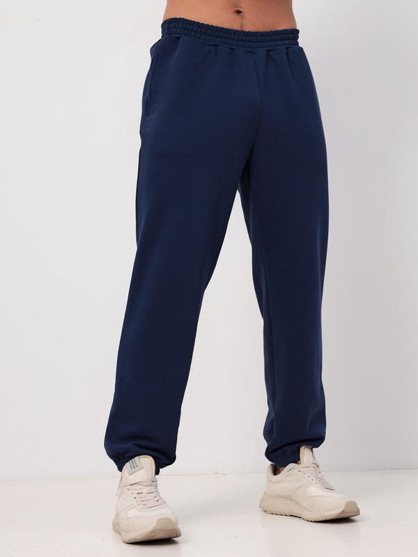 Спортивные брюки мужские MOM №1 MOM-88-5124 синие 3XL