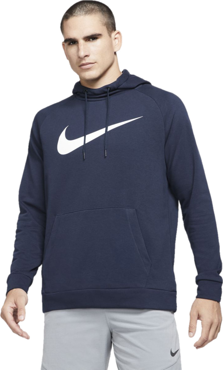 Худи мужское Nike M Dri-FIT Pullover Training Hoodie синее L