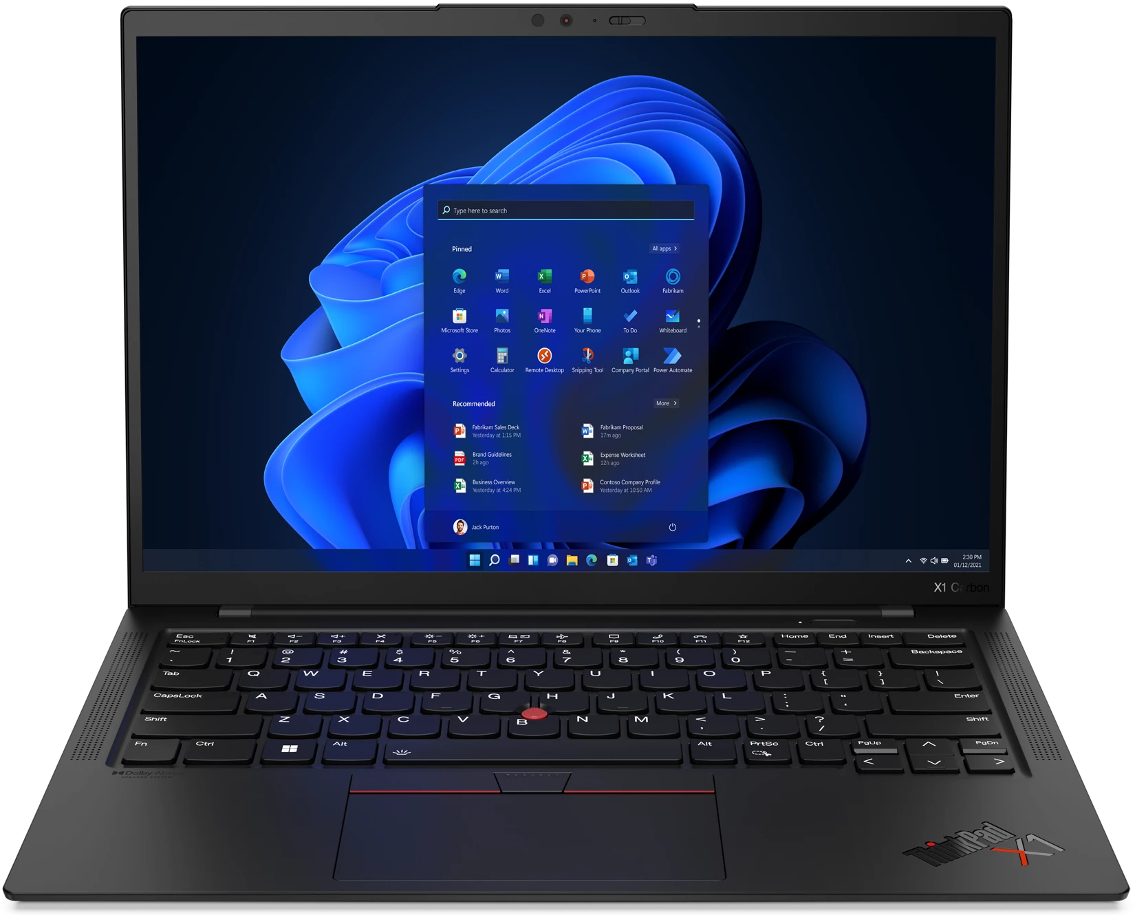 Ноутбук Lenovo ThinkPad X1 Carbon Gen 10 Black (21CB005URT)