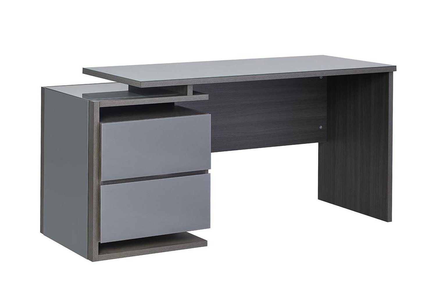 Письменный стол MetalDesign MD 769, 150х60х76 см, дуб галиано/серый графит