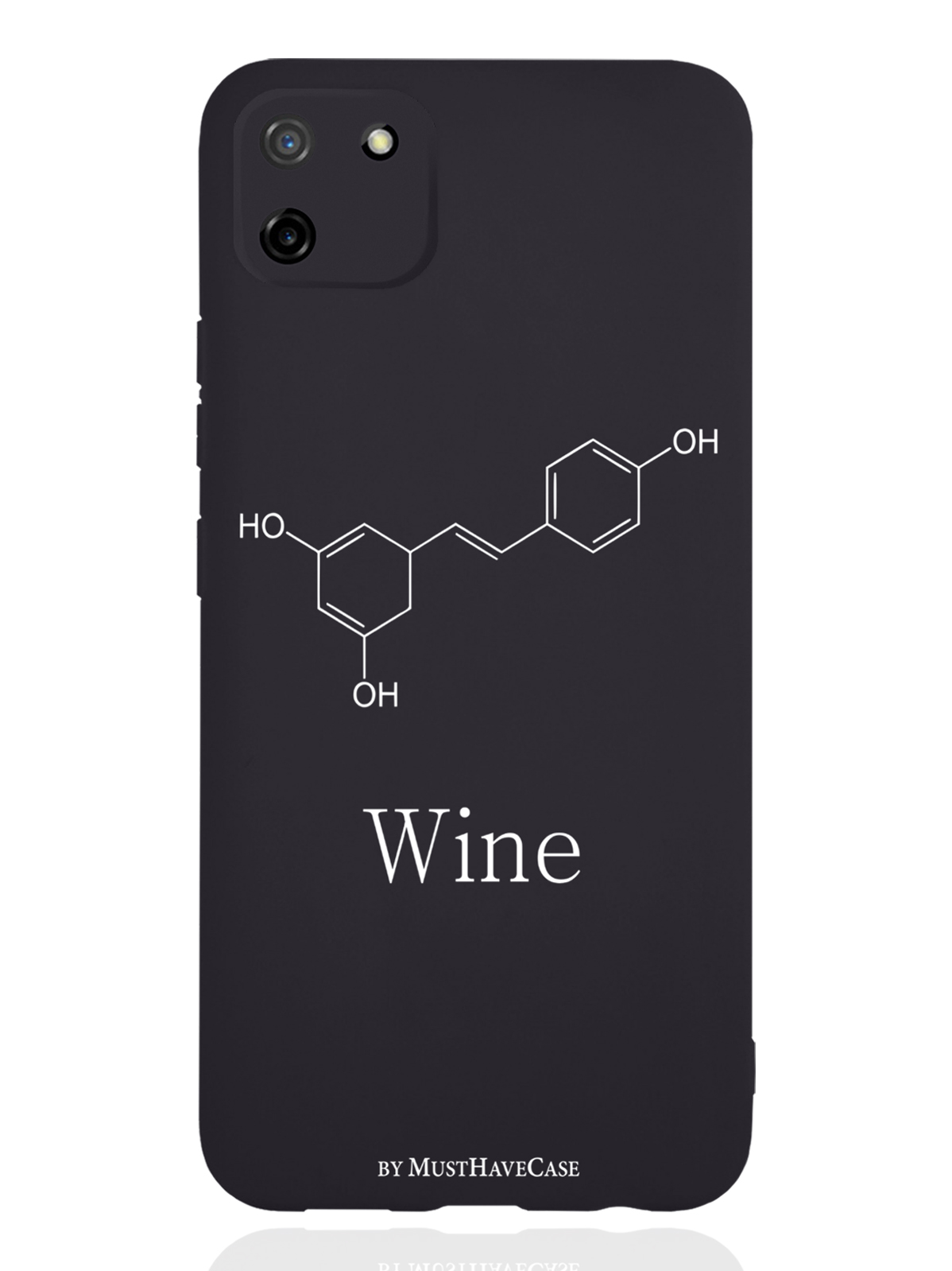 Чехол MustHaveCase RealMe C11 Молекула вина