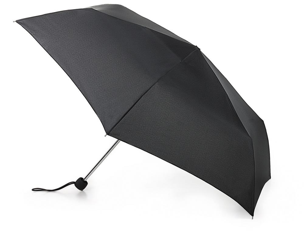 Зонт складной женский механический Fulton L552 черный