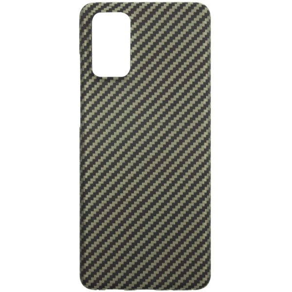 Чехол Barn&Hollis Carbon для Samsung Galaxy S20+ Matte Green