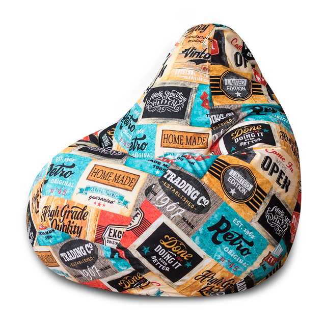 Кресло-мешок Dreambag XXL, разноцветный