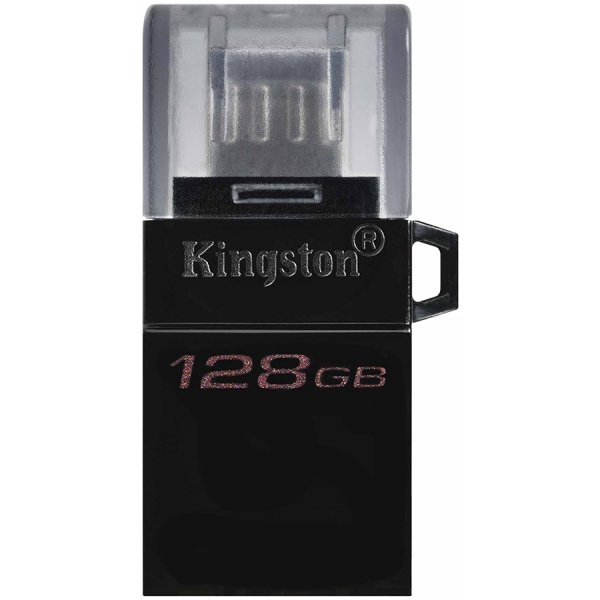 Флешка Kingston DT MicroDuo 3 G2 128ГБ Black (DTDUO3G2/128GB)