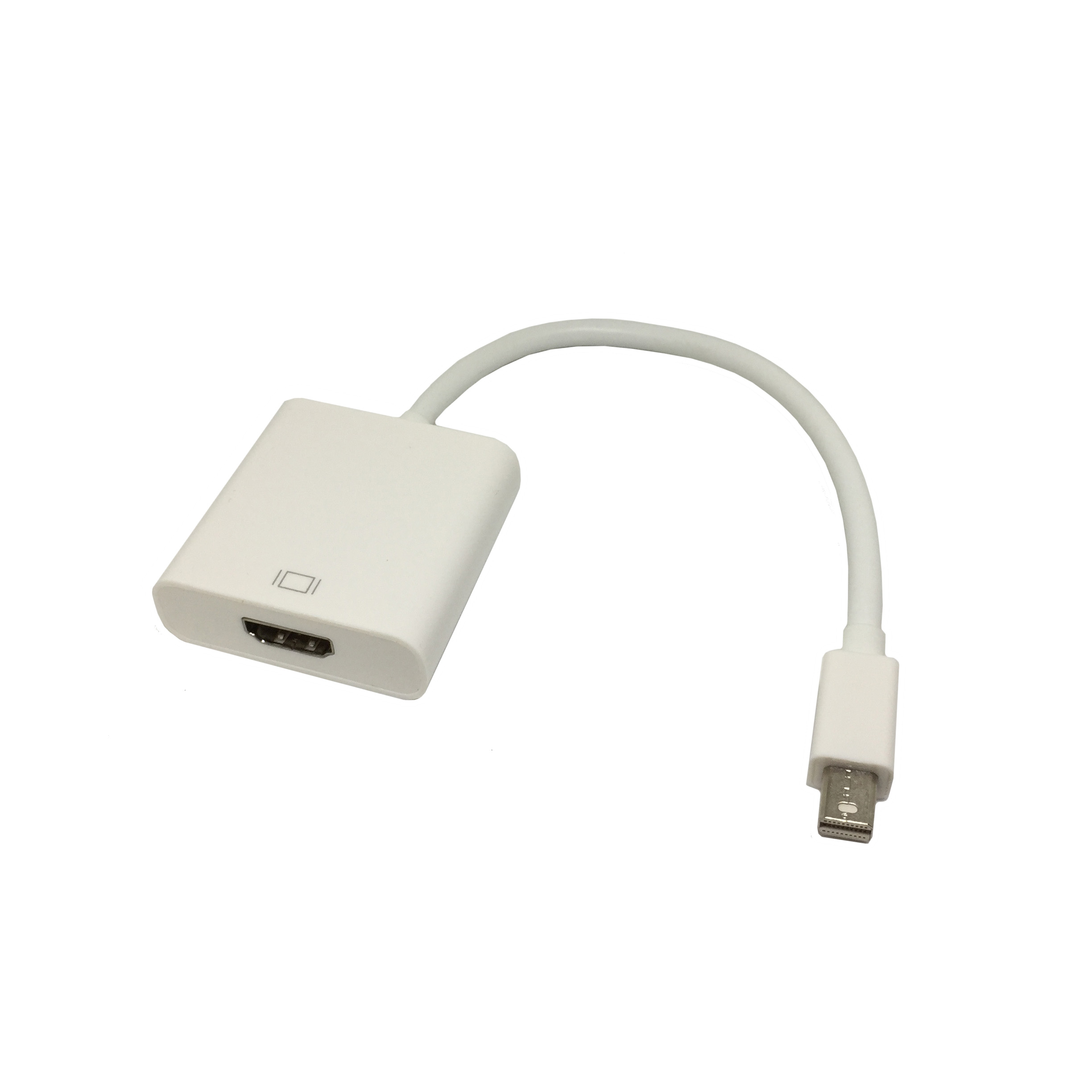 Адаптер Espada Mini DisplayPort-HDMI , M-F 0,19м White EMINIM-HDMIF20