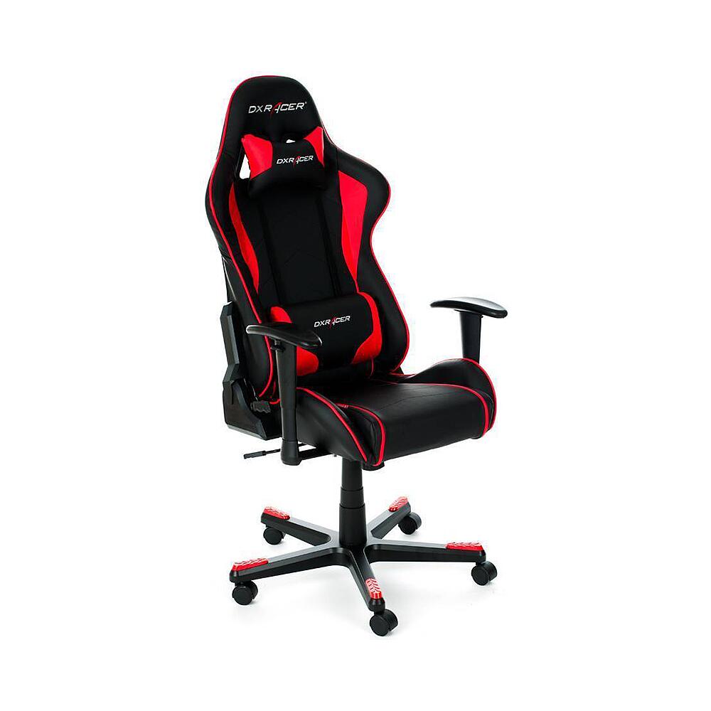 Кресло игровое DXRacer FORMULA OH/FE08/NR, черный/красный