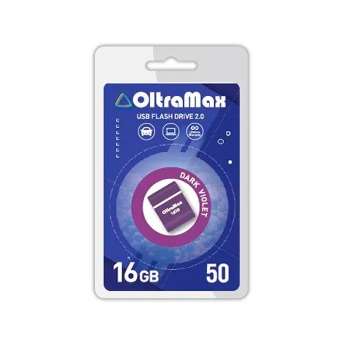 Флешка Oltramax 50 16ГБ Purple (OM-16GB-50)