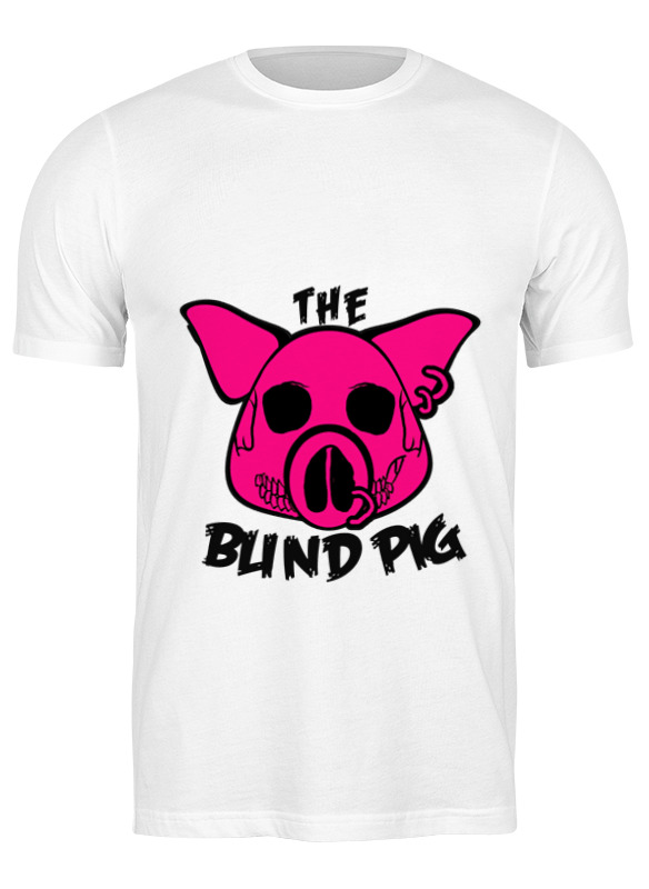 Футболка мужская Printio The blind pig #2 белая M