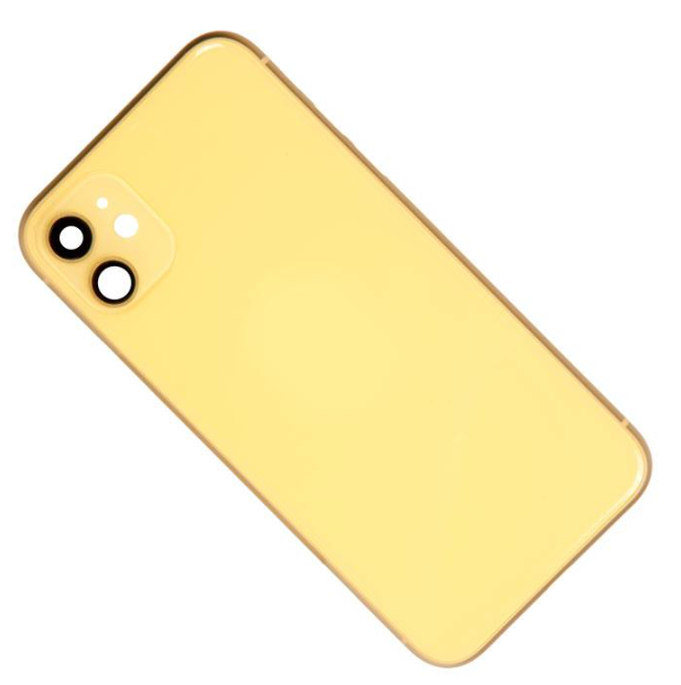 задняя крышка в сборе с рамкой для iPhone 11, желтый