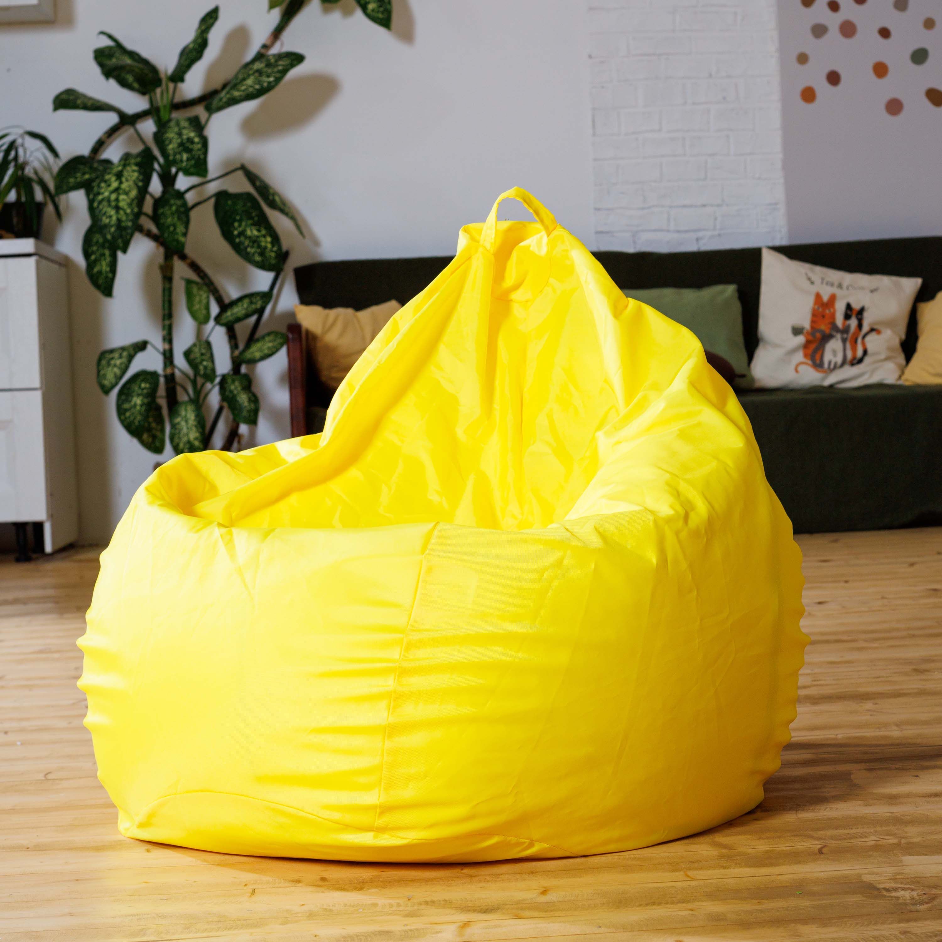 Кресло-мешок Bubble Bag XL желтый