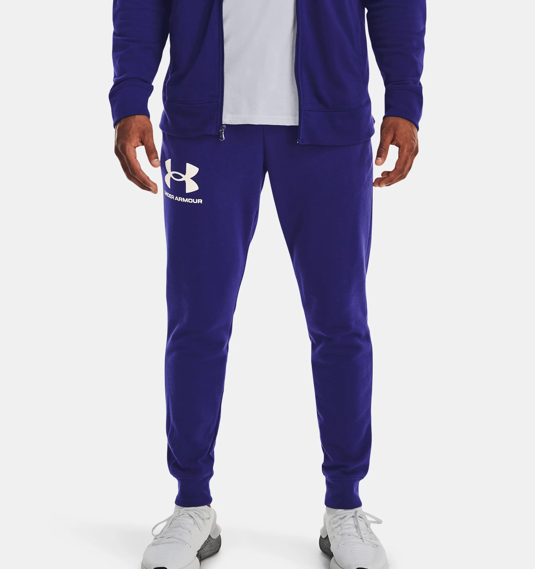 Спортивные брюки мужские Under Armour Rival Terry Jogger синий M