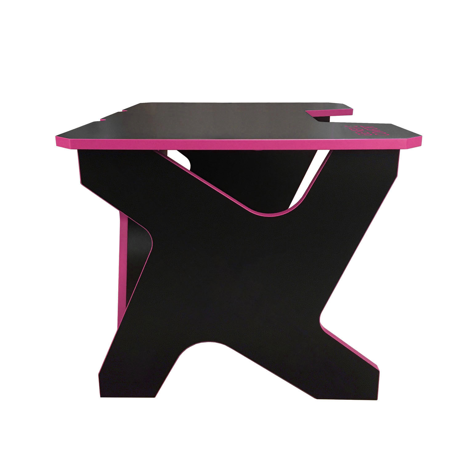 Стол компьютерный геймерский игровой Generic Comfort Gamer Mini/DS/NV черный фиолетовый