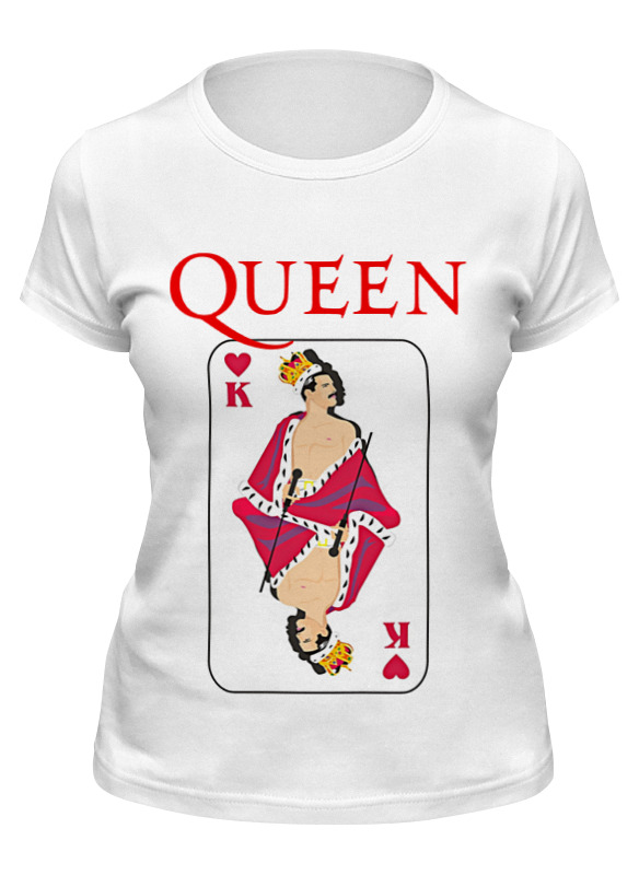 Футболка мужская Printio Freddie mercury - queen белая 2XL