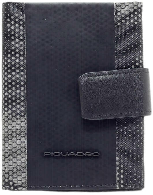 Кошелек мужской Piquadro Pocket trifold men's wallet with rear money pocket черный