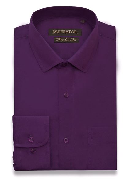 Рубашка мужская Imperator Amaranth-П фиолетовая 37/176-182