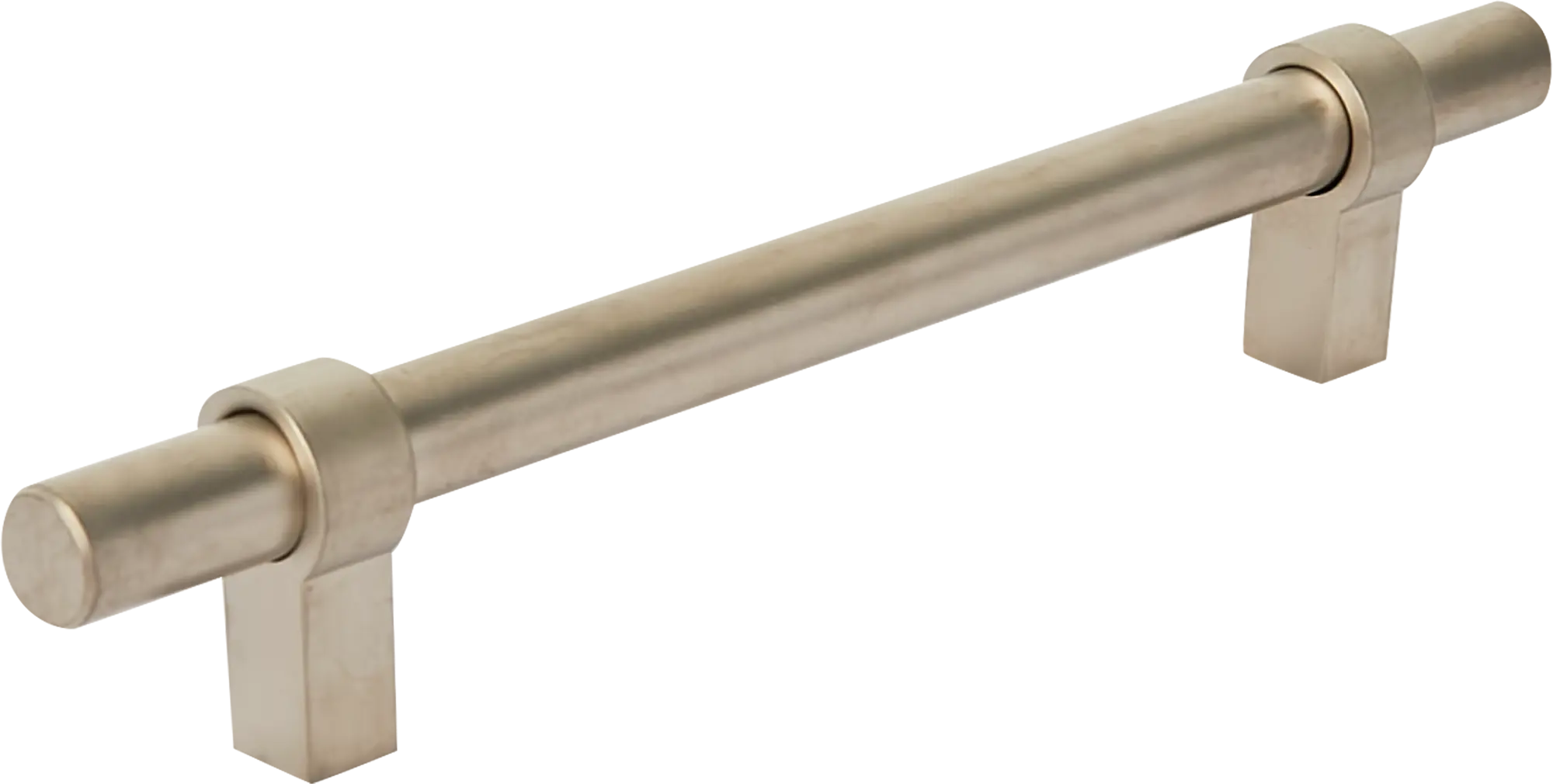 Ручка-рейлинг мебельная 8005 128 мм, цвет матовый никель