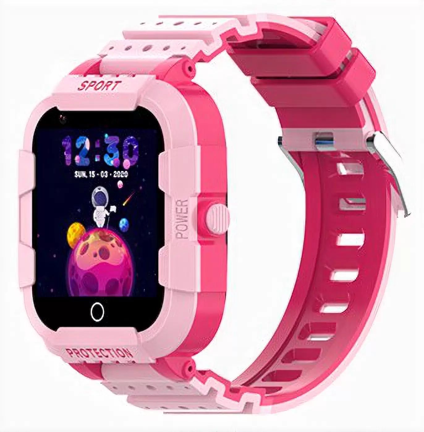 Смарт-часы Smart Baby Watch Wonlex CT12 розовые