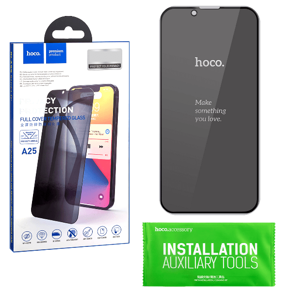 Защитное стекло HOCO для iPhone 14 Plus Protect your privancy A25