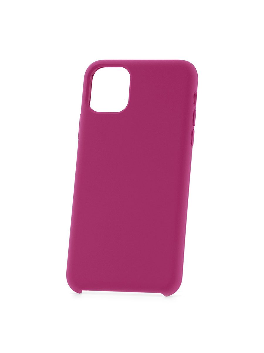 Чехол для Apple iPhone 11 Pro Max Derbi Slim Silicone-2 темно-розовый