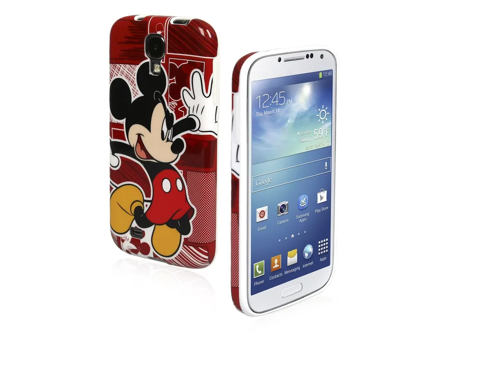 Чехол SBS для Samsung Galaxy S4 с рисунком Disney Микки-Маус красный